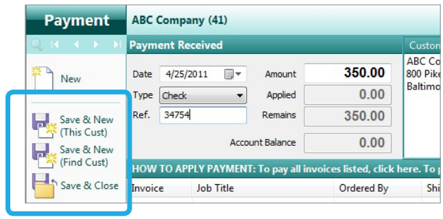 Receiving Payments (A/R) – Print Reach Help Center