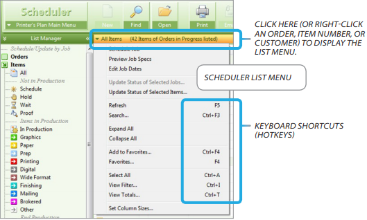 Using and Understanding the Scheduler – Print Reach Help Center