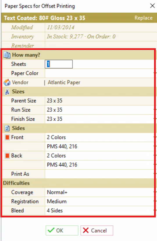 Creating And Using Difficulty Tables – Print Reach Help Center