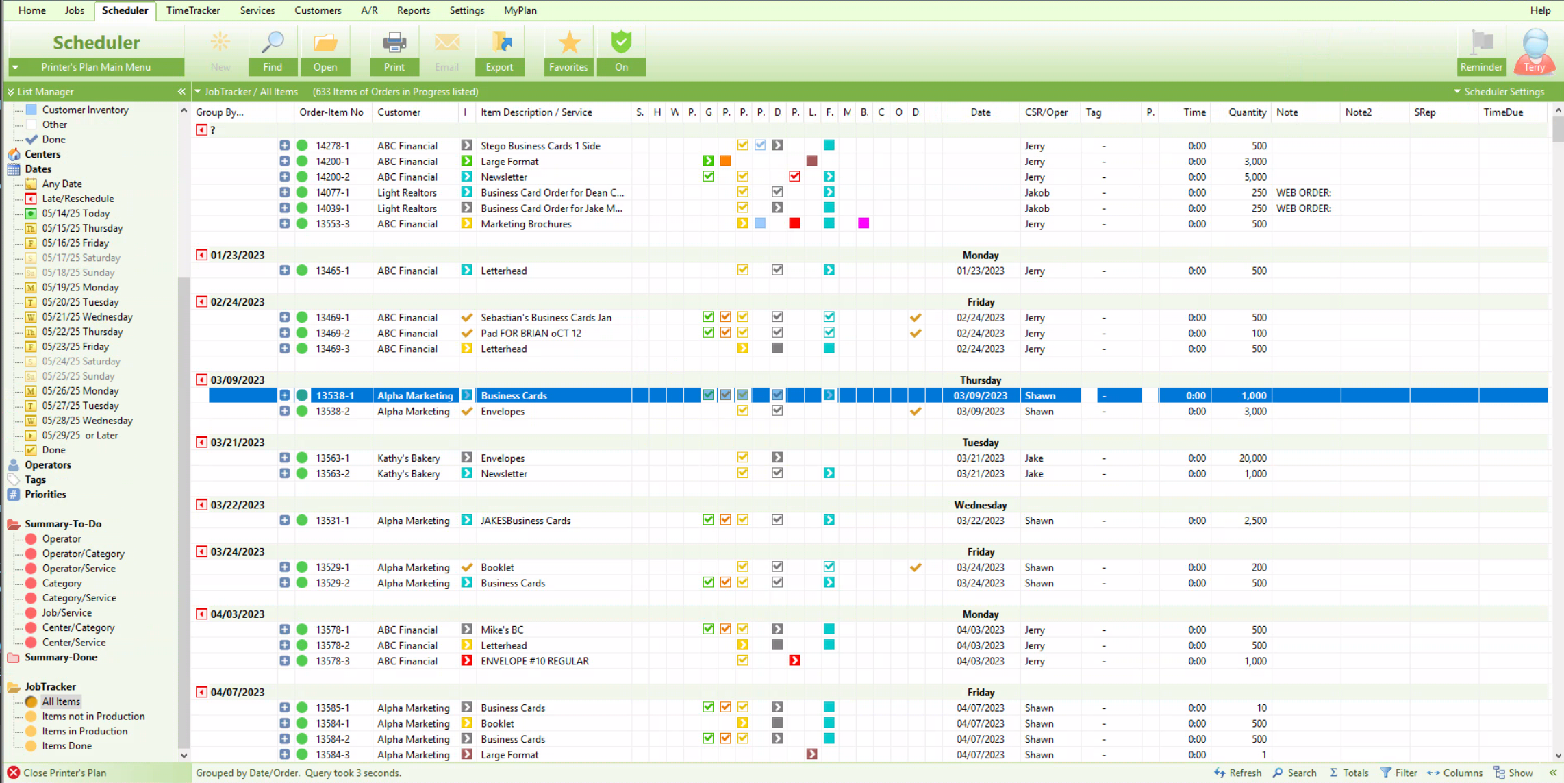 Work-In-Progress (WIP) Reporting Using Job Tracker – Print Reach Help ...