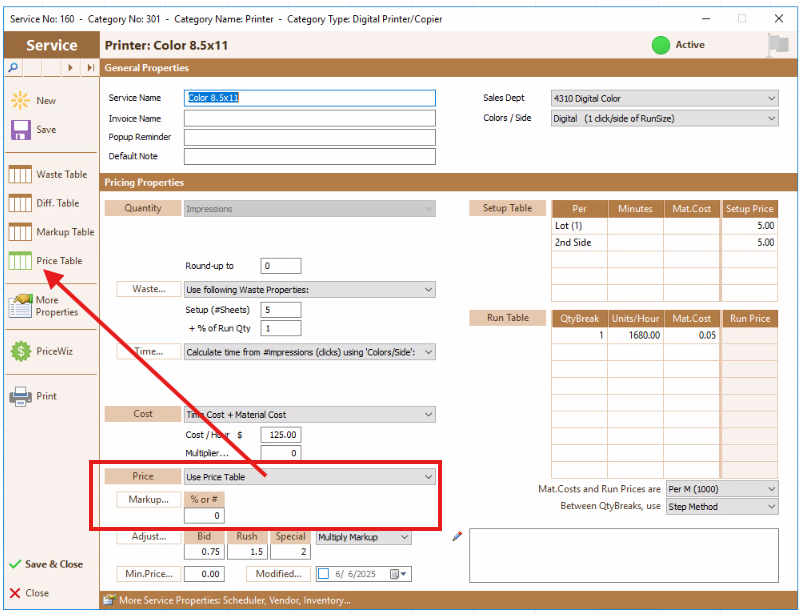 Using Price Table vs Run Table – Print Reach Help Center