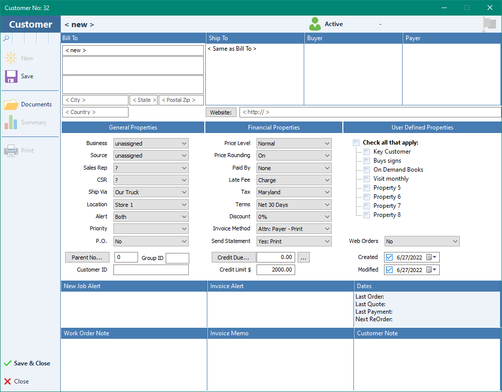 Using the Printer's Plan 'Customers' Tab – Print Reach Help Center